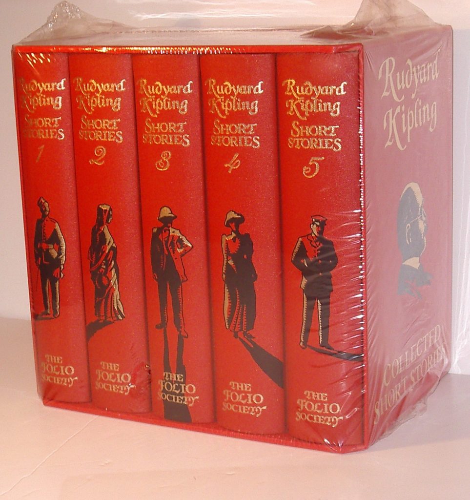 Rudyard Kipling Collected Short Stories 5 Volumes Folio Society 2005