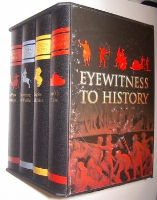 Eyewitness To History Complete 4 Volumes Folio Society 2008