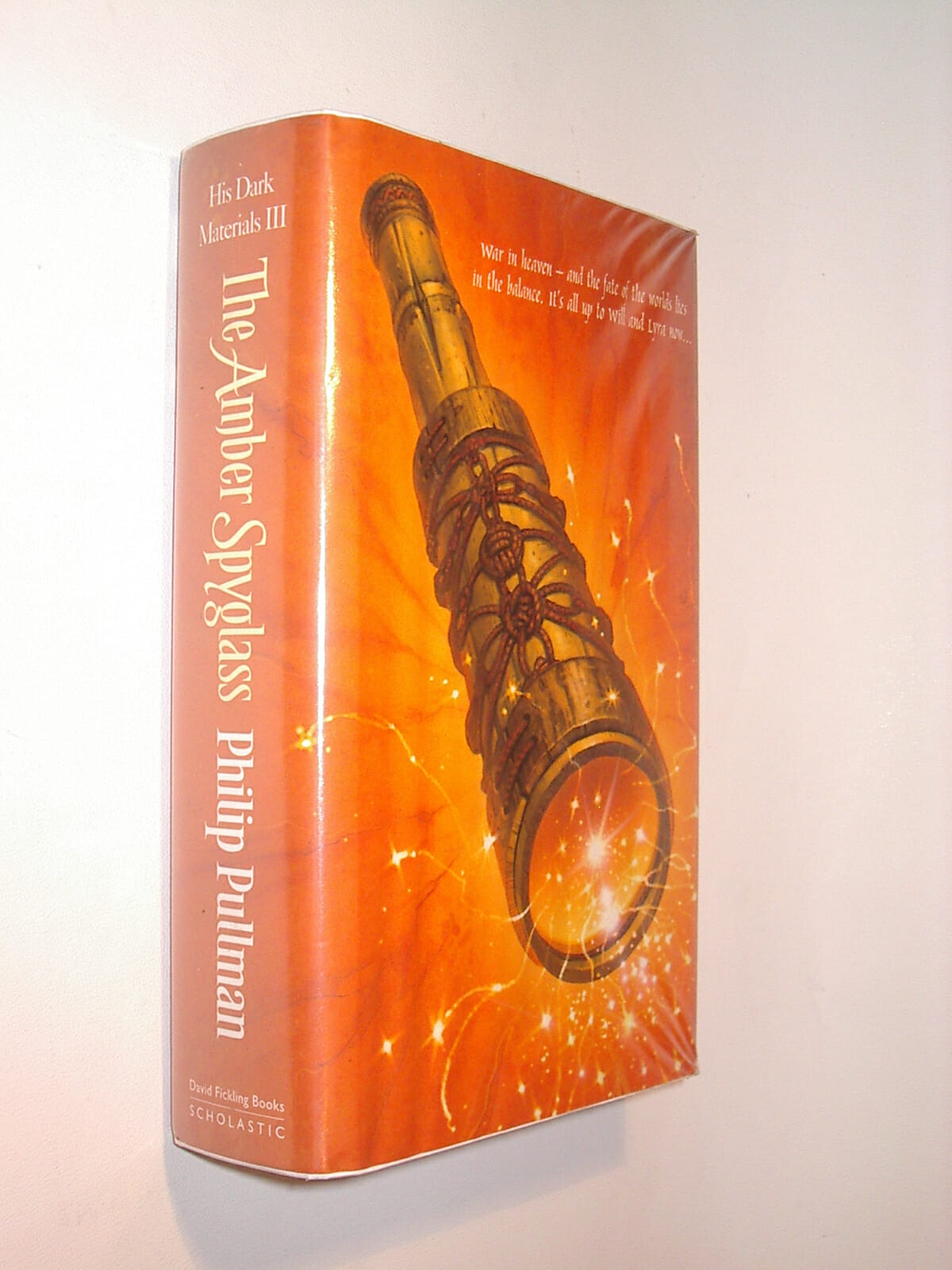 The Amber Spyglass Philip Pullman David Fickling 2000 - HC Books