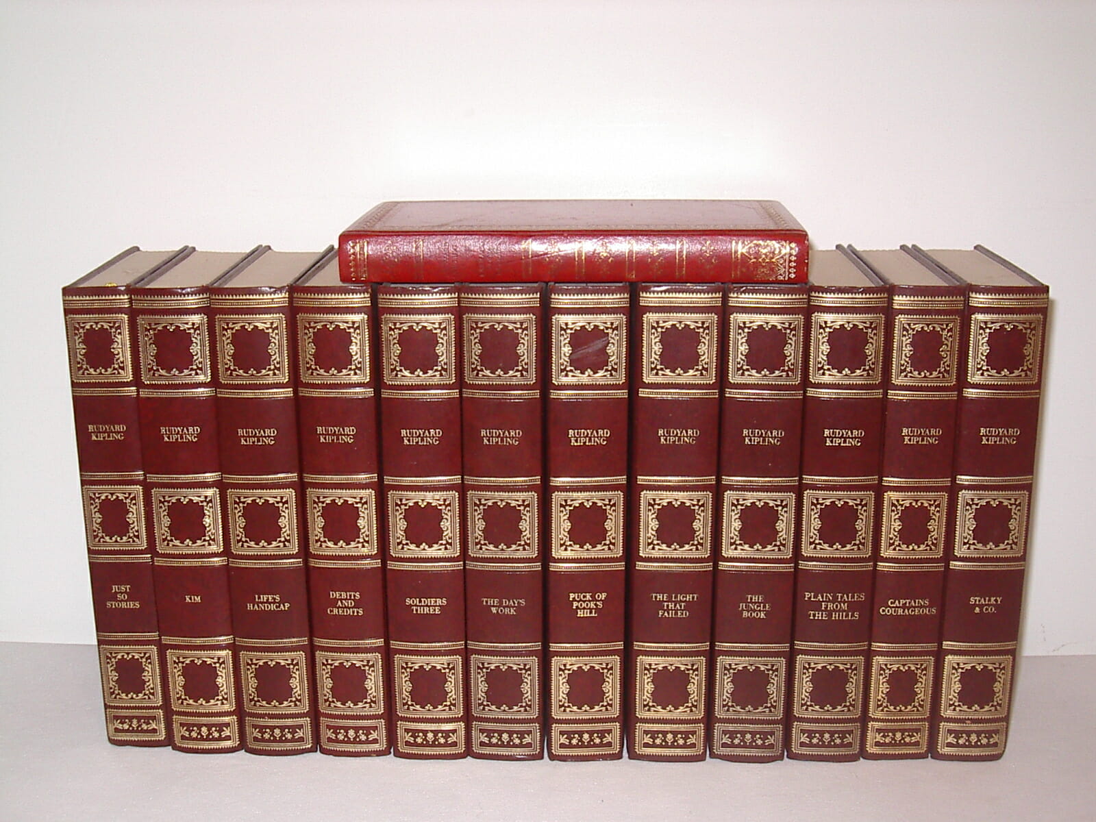 Rudyard Kipling 13 Volume Complete Collection Heron ca1970 - HC Books