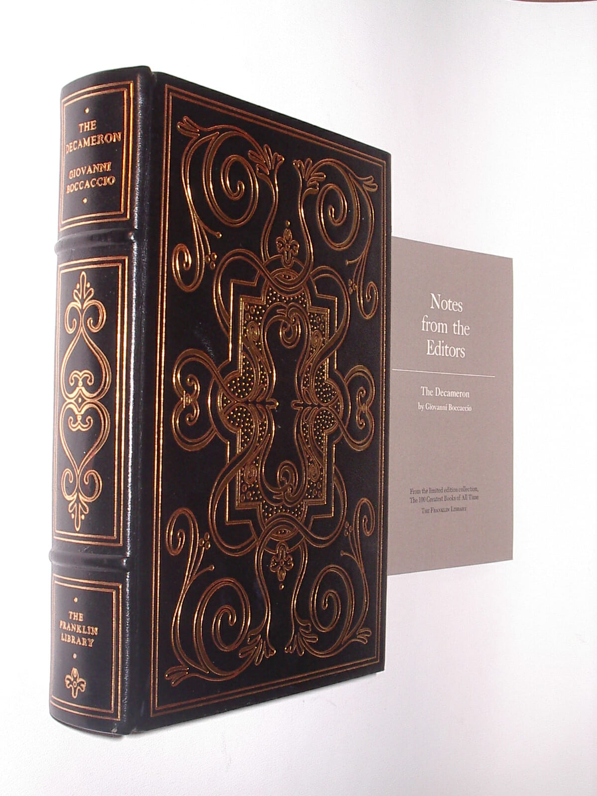 The Decameron Giovanni Boccaccio Franklin Library 1979 - HC Books