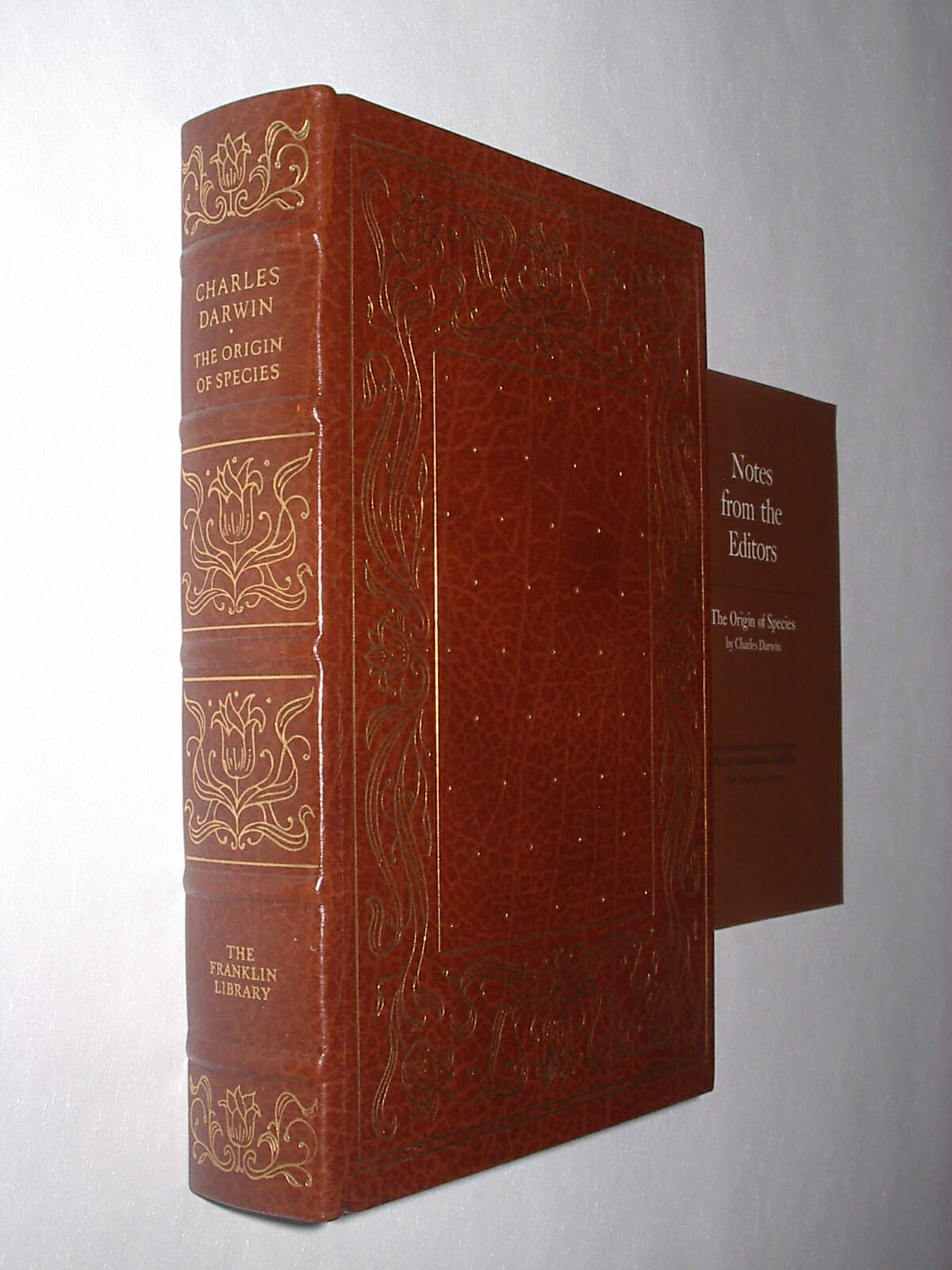 The Origin Of Species Charles Darwin Franklin Library 1975 Hc Books
