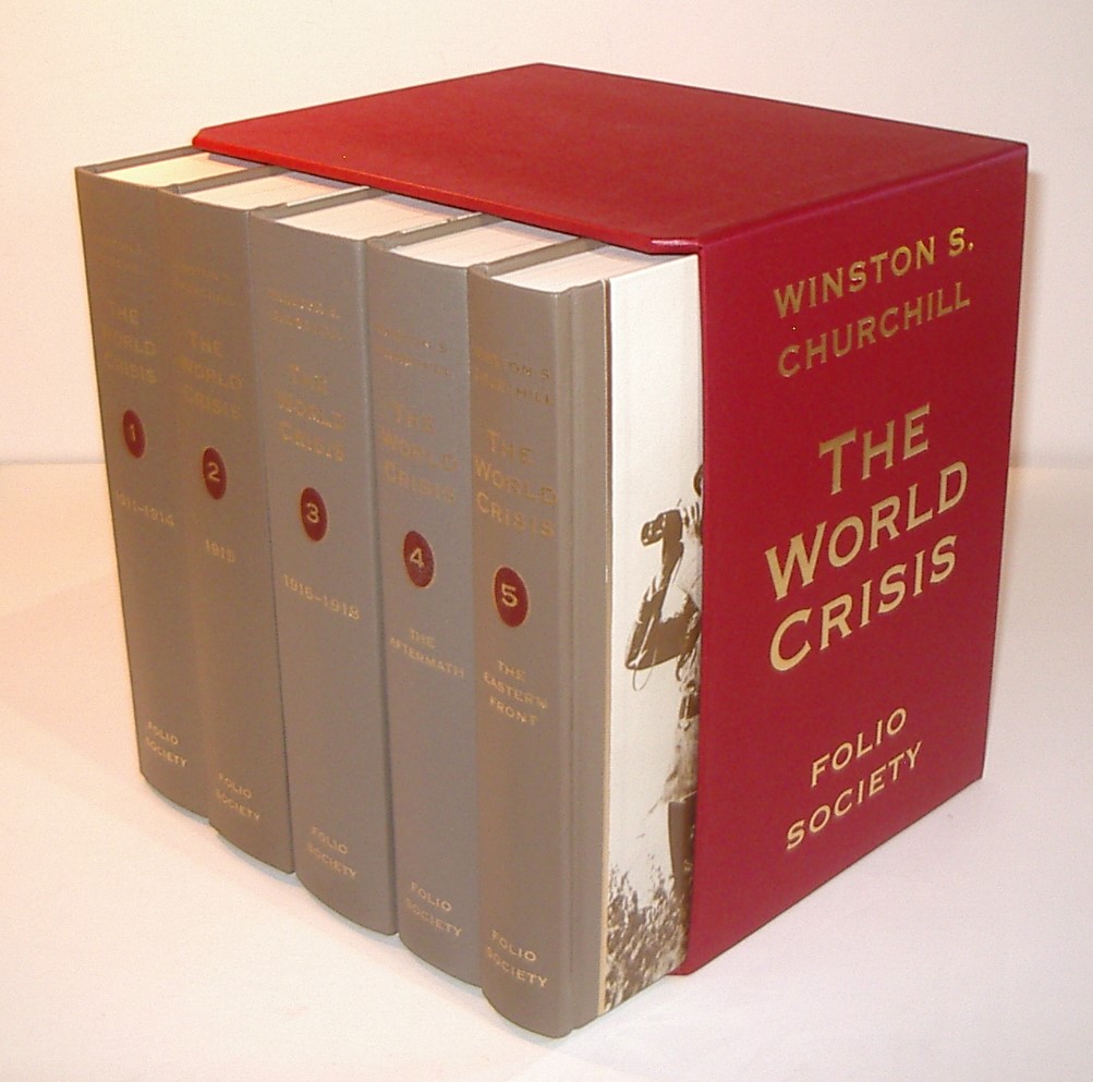 The World Crisis Winston S Churchill 5 Volumes Folio Society 2007 - HC ...