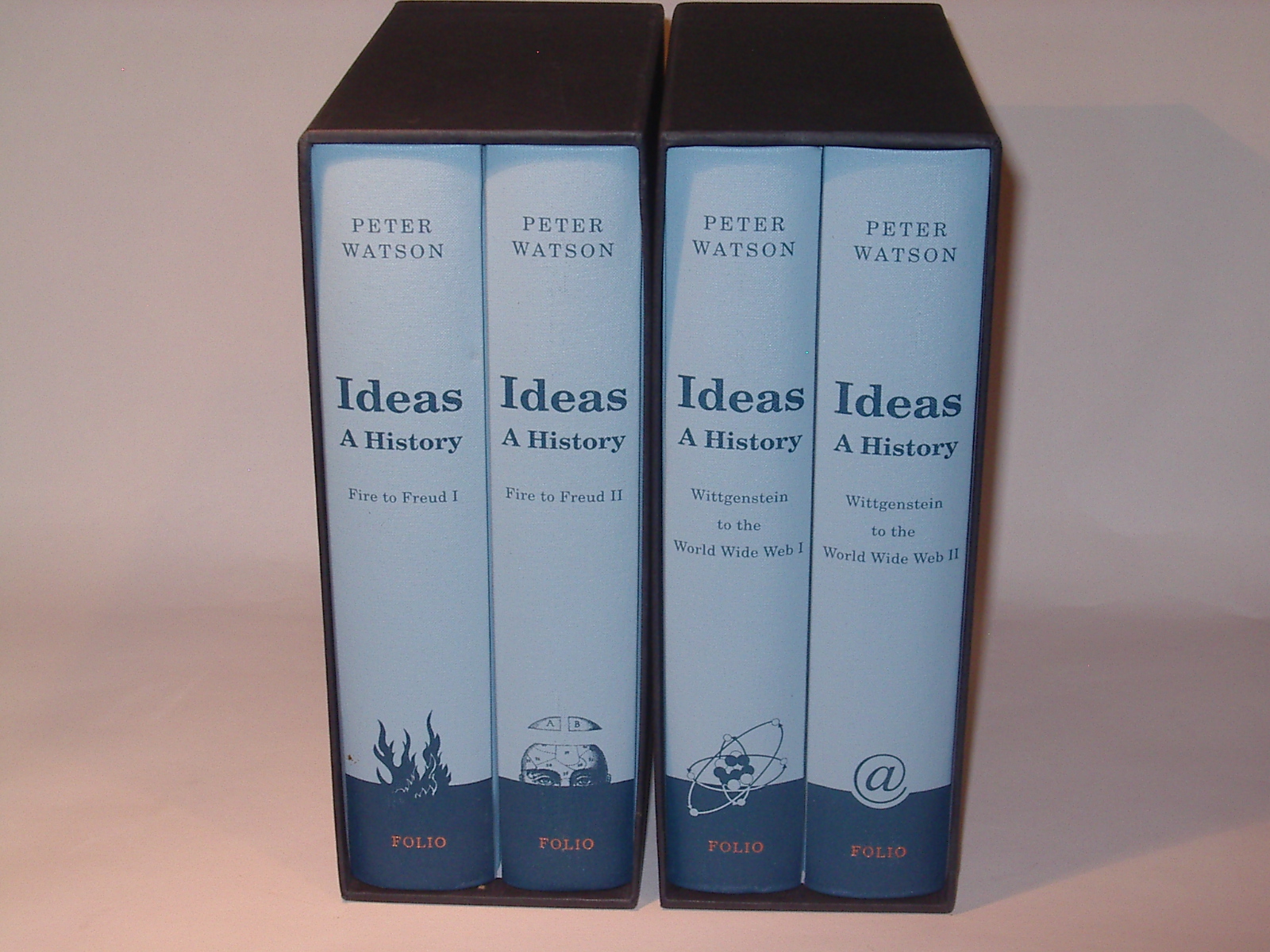 Ideas A History Peter Watson Four Volumes Folio Society 2009 - HC Books