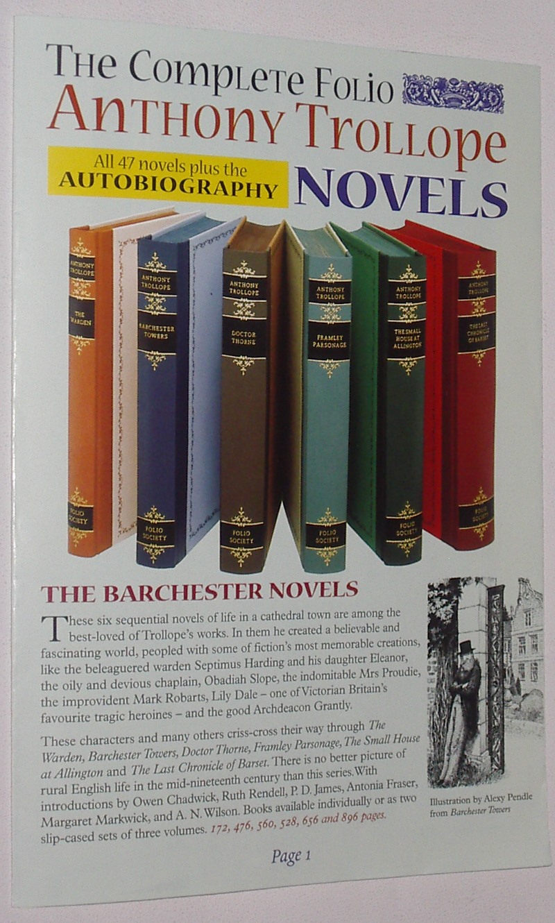 Anthony Trollope - HC Books