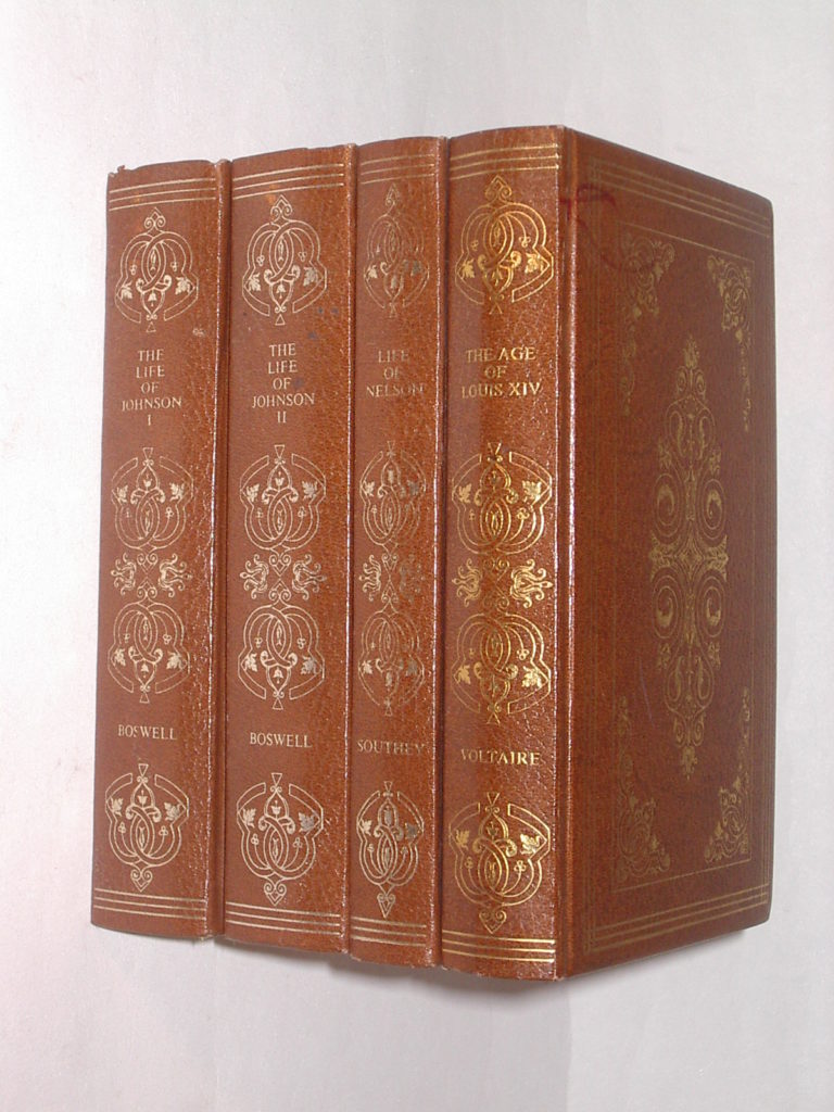 Age Of Louis XIV Life Of Johnson & Life Of Nelson Heron ca.1970 - HC Books