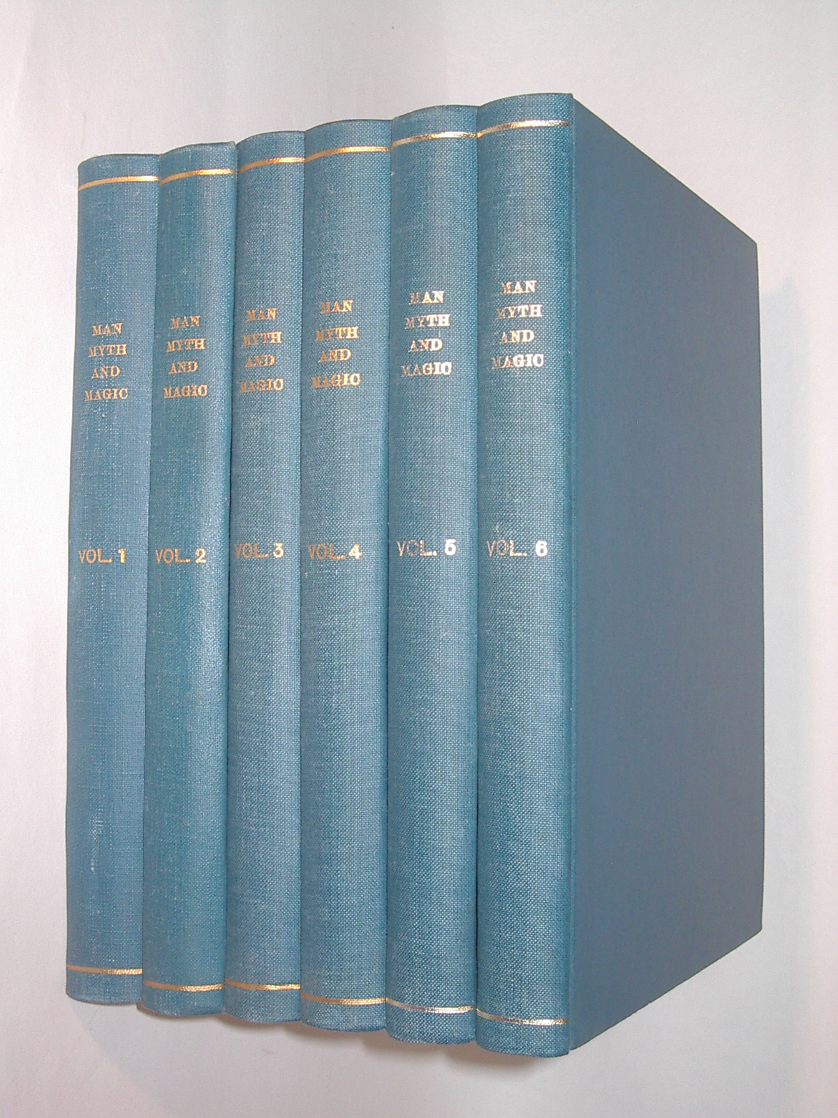 Man Myth and Magic Encyclopaedia Of The Supernatural Purnell 1971 - HC ...