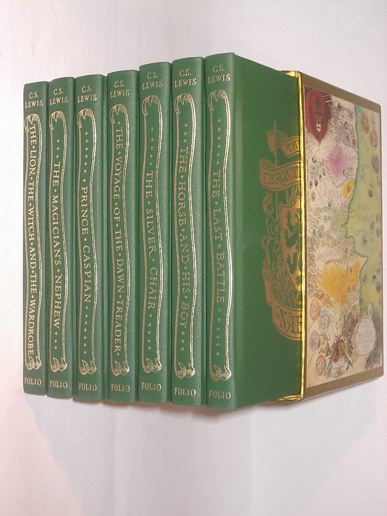 The Chronicles Of Narnia C S Lewis Folio Society 2000 HC Books The Chronicles Of Narnia C S Lewis Folio Society 2000 HC Books