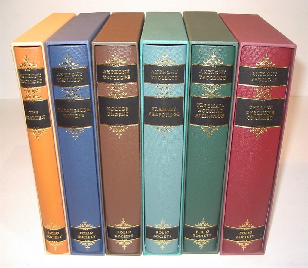 The Barsetshire Chronicles Anthony Trollope First Series Folio Society ...