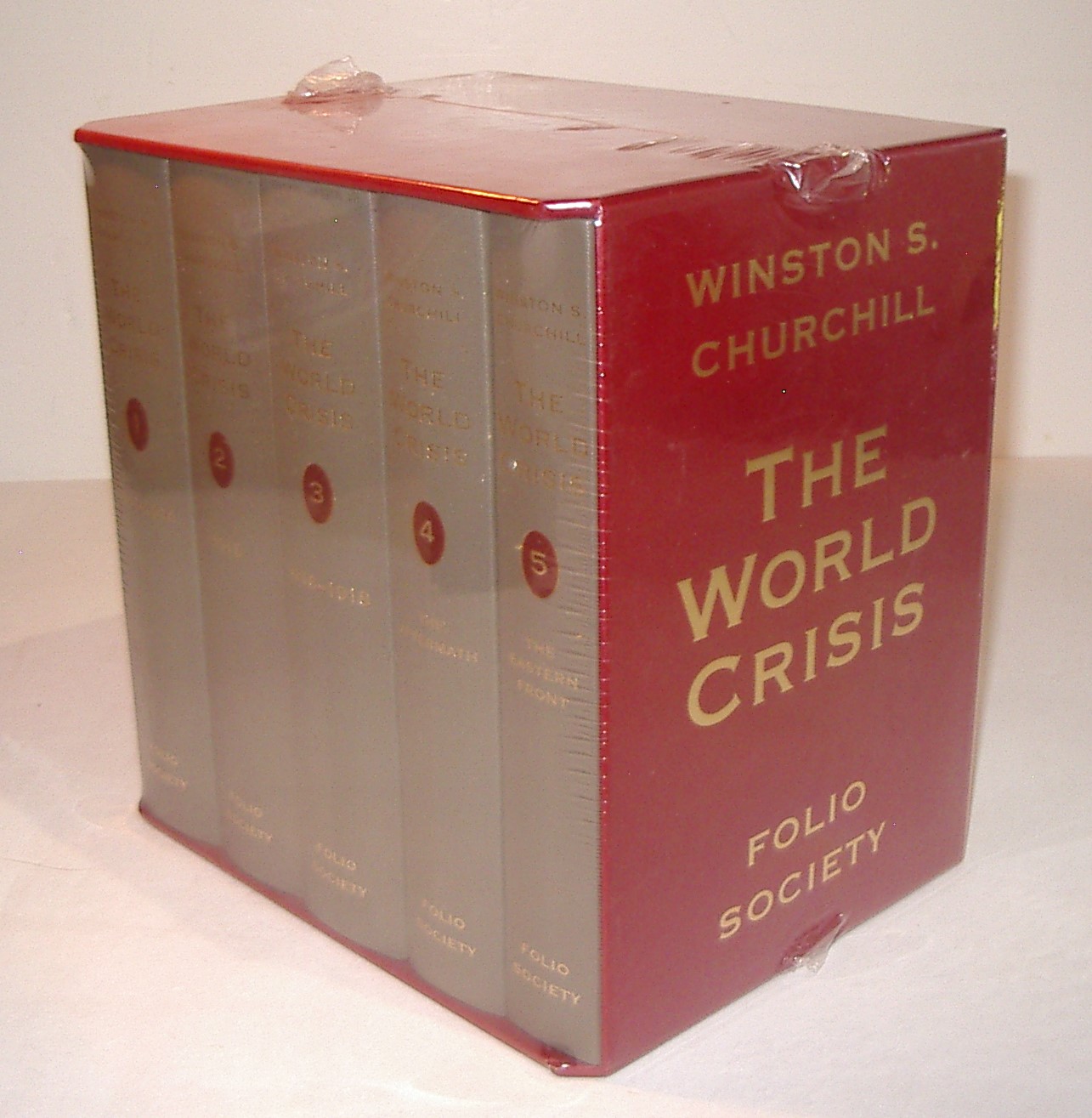 The World Crisis Winston S Churchill 5 Volumes New Folio Society [2007 ...
