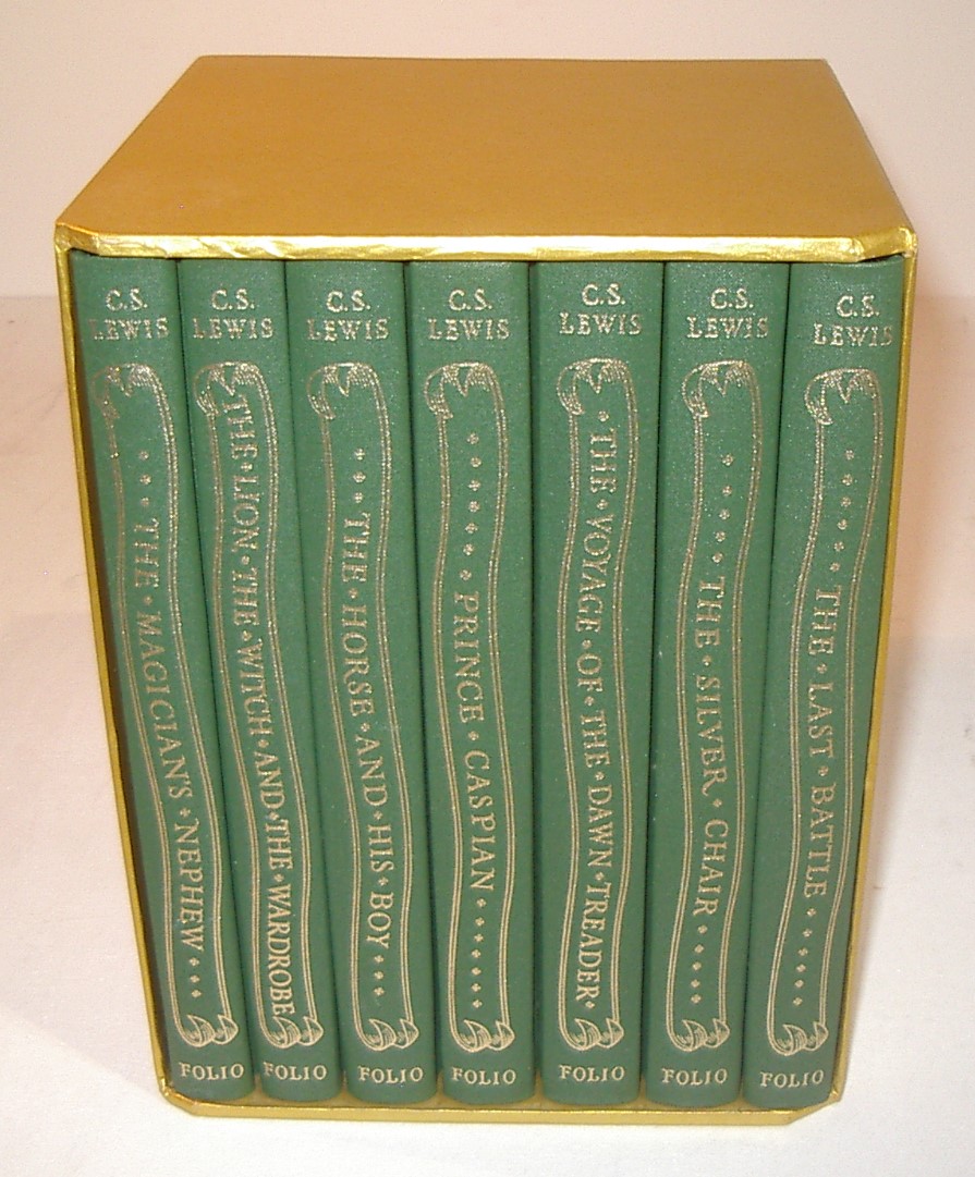 The Chronicles of Narnia C S Lewis Folio Society 2002 - HC Books
