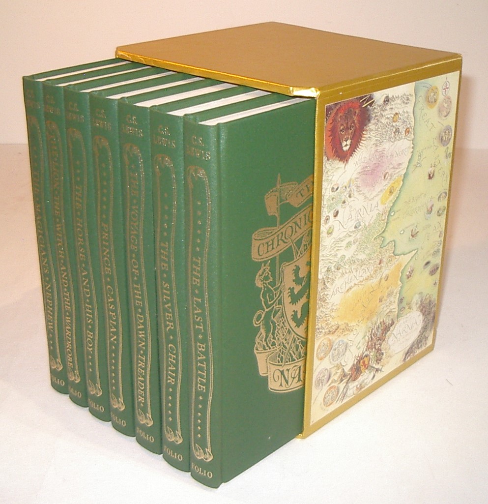 The Chronicles Of Narnia C S Lewis Folio Society 2002 HC Books the-chronicles-of-narnia-c-s-lewis-folio-society-2002-hc-books