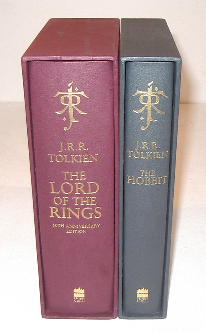 The Hobbit & The Lord Of The Rings 50th Anniversary Editions Harper ...