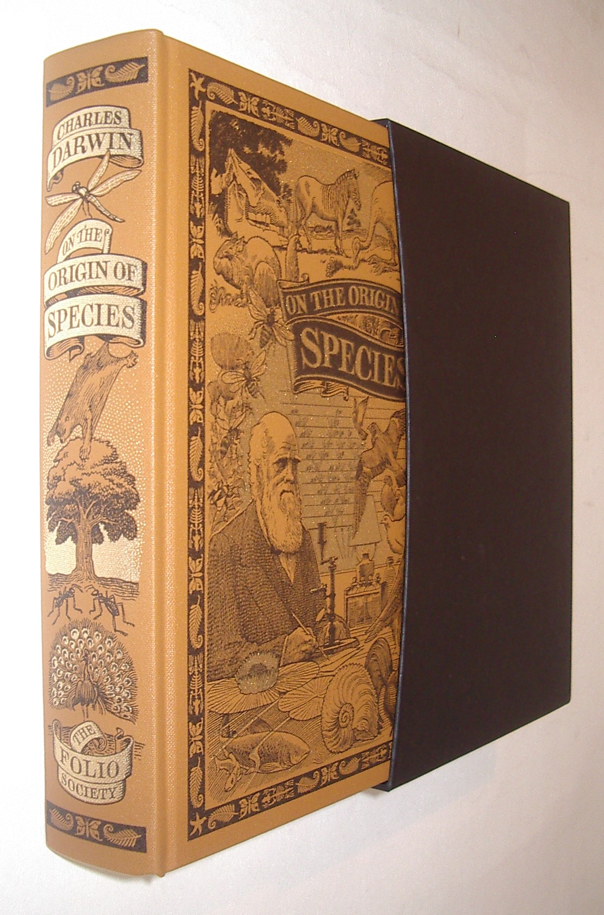 On The Origin Of Species Charles Darwin Folio Society 2008 Hc Books