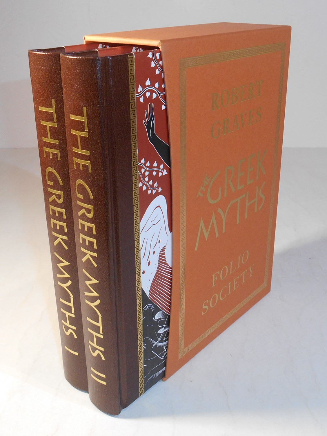 The Greek Myths Two Volumes Robert Graves Folio Society 2011 - HC Books