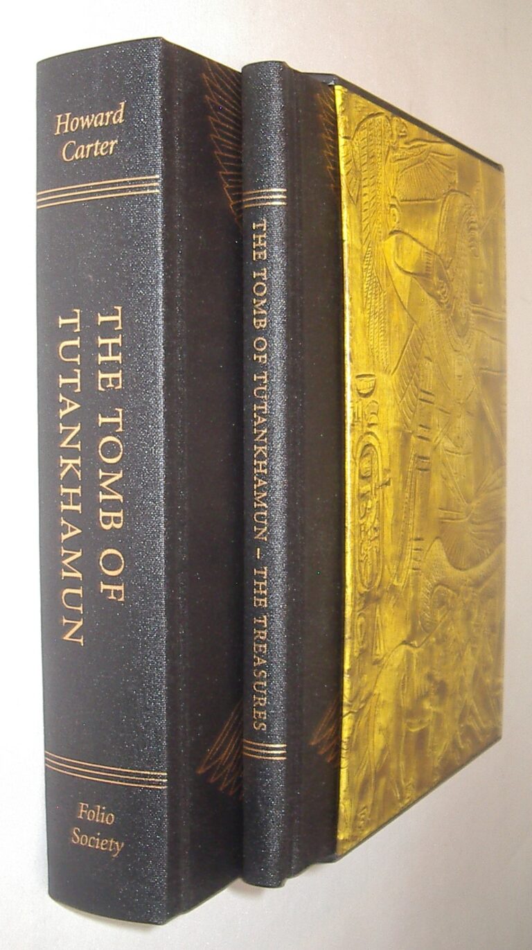 The Tomb of Tutankhamun Howard Carter Folio Society 2013 - HC Books