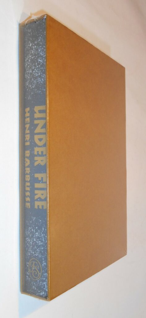 Under Fire Henri Barbusse Folio Society [2018] - HC Books