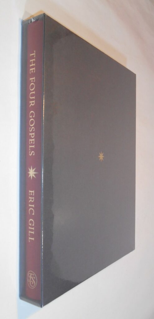 The Four Gospels Eric Gill Folio Society [2018] - HC Books