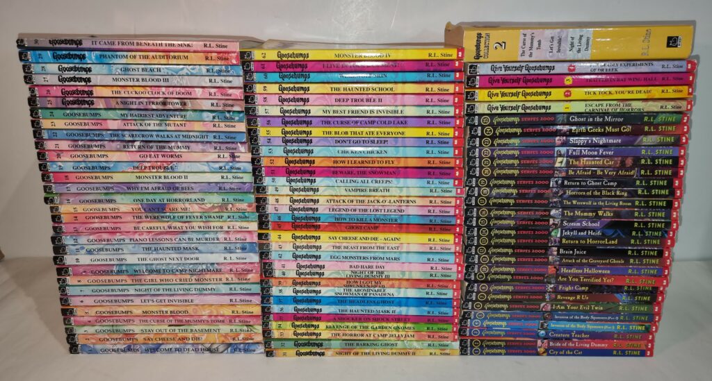 Goosebumps Complete Collection Vol 1-62 and Goosebumps 2000 Collection ...