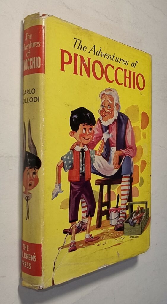 The Adventures of Pinocchio Carlo Collodi The Childrens Press 1963 - HC ...